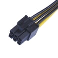 32cm 6 Pin to 8 Pin Adapter Power Cables 6 Pin to (6+2)Pin Male Power ...