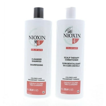 Nioxin System 4 Cleanser Shampoo For Progressed Thinning Colored Hair ...