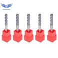 5 × 3/16" 4 Flute Regular Carbide End Mill 2" Overall Length - TiALN ...