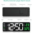 Large Digital Wall Clock, 16'' Big Digital Wall Clock with Remote ...