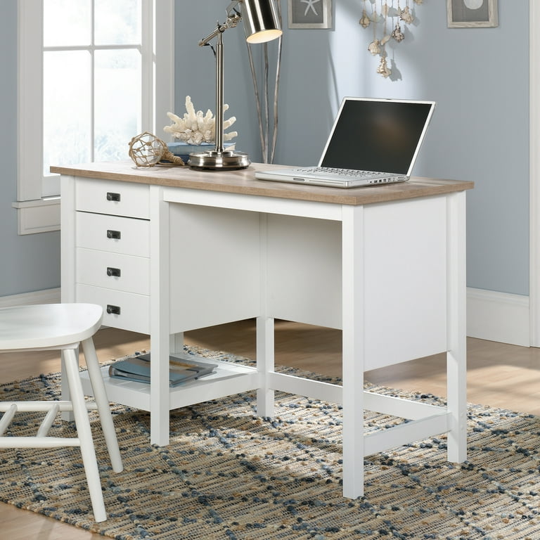 White cottage desk store