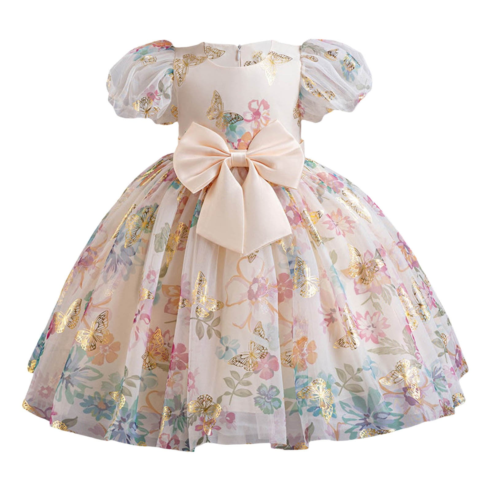 Click here for Asdfzx Girls Dresses Formal Dresses For Girls Beig... prices