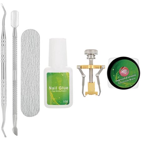 Ingrown Toenail Corrector 6 in 1 set Ingrown Toe Nail Fixer Toenail ...