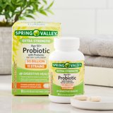 Spring Valley Extra Strength Age 50+ Probiotic with Prebiotic Dietary ...