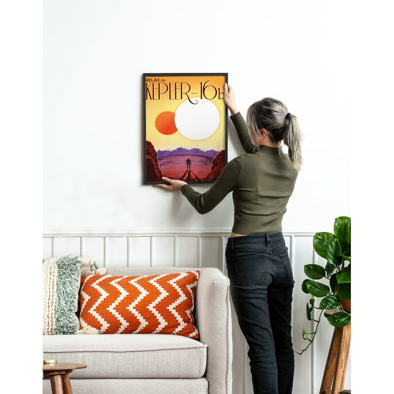 Vintage Nasa Posters Kepler 16b