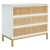 Free Shipping! SAFAVIEH Zadie 3-Drawer Rattan Chest, Bedroom Furniture ...