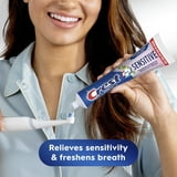 Crest Premium Plus Whitening & Sensitive Toothpaste, Soothing Mint ...