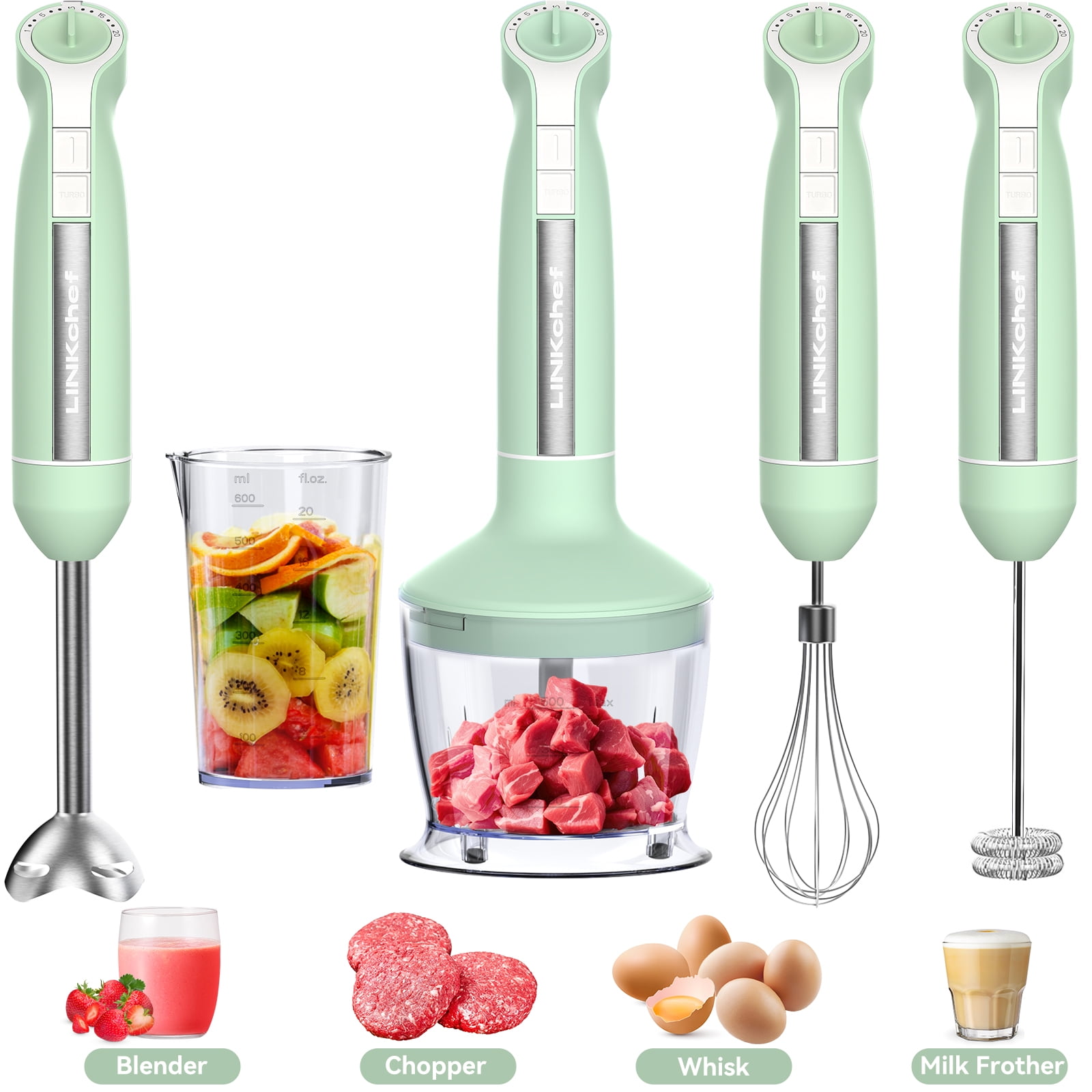 Click here for Linkchef Immersion Blender  20-Speed 1000w 5-In-1... prices
