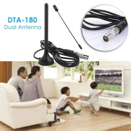 NEW 30dBi Indoor HD Antenna Cable Gain Digital DVB-T/FM Freeview Aerial ...
