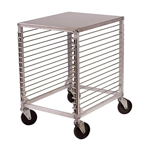 TigerChef 15 Tier Aluminum Sheet Pan Rack With Wire Slides And Hard Top ...