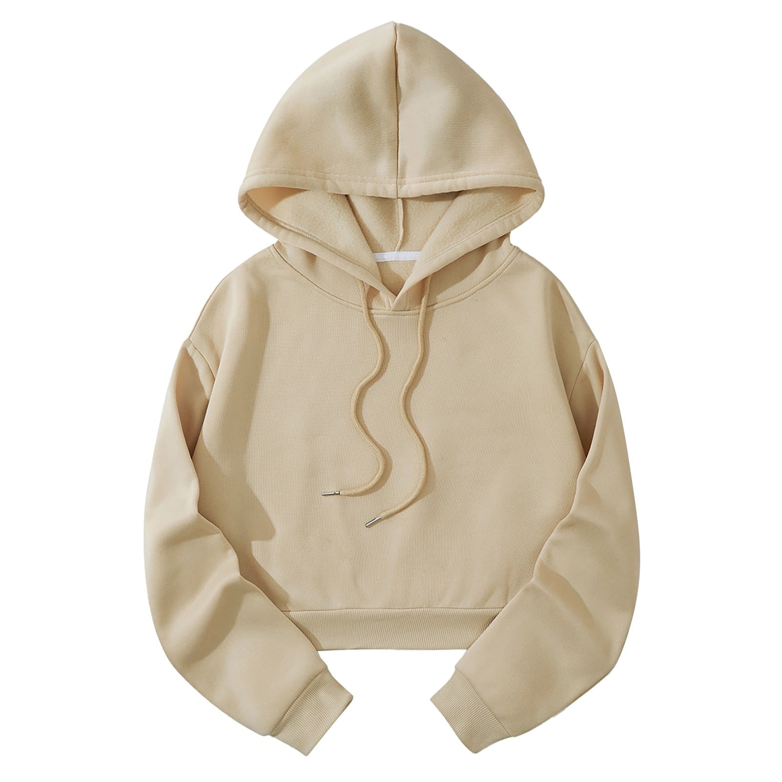 Click here for Fgnfyis Women Casual Solid Hooded Loose Sweatshirt... prices