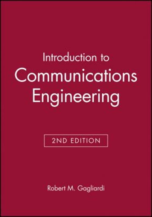 Pre-Owned Wiley Telecommunications and Signal Proc Introduction to ...