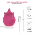 Lopsie Rose Toys Vagina Sucking Vibrator With 10 Vibrarion Modes