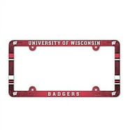 Wisconsin Badgers #1 Fan Metal License Plate - Walmart.com