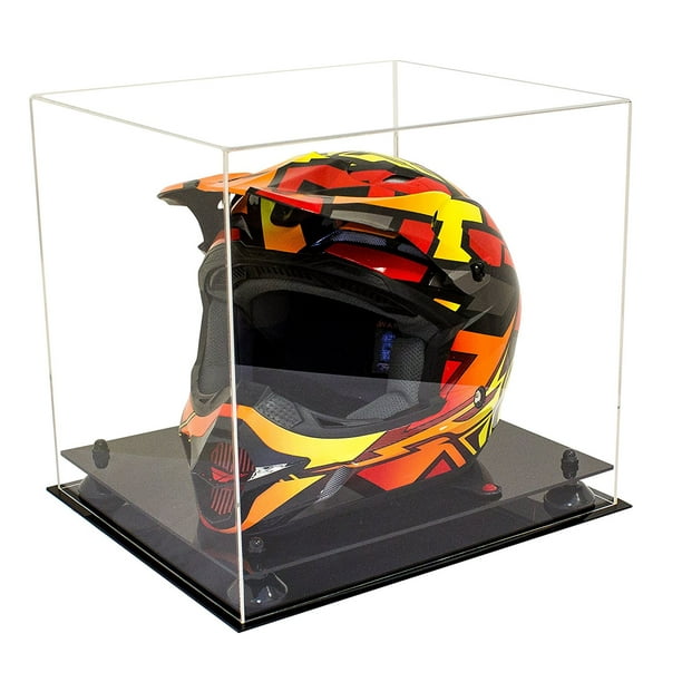 Deluxe Clear Acrylic Motorcycle Motocross or Nascar Racing Helmet ...