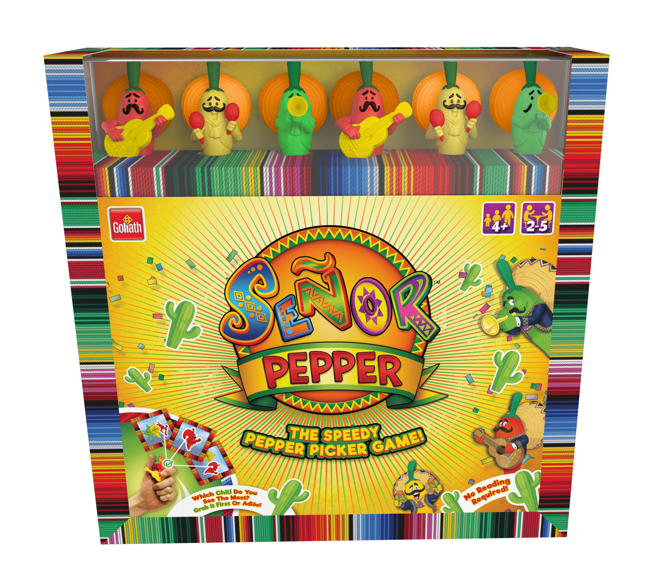 Goliath Senor Pepper - The Speedy Pepper Picker Game - Walmart.com