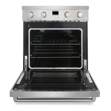 Midea 30-In Kitchen Slide-In Electric Range with Wi-Fi, Fan Convection ...