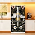 2Pcs Multifunction PVC Fridge Sticker Rectangle Bees 2000x415mm ...