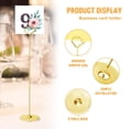 16pk Diamond Gold 12 Inch Table Number Holders Wedding Decor Sign ...