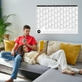 Augper The 2025 Planners Giant Annual Poster Features 365 Large Boxes
