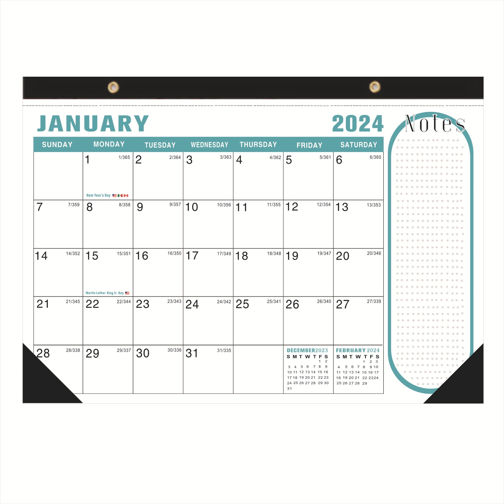 Household Planning Hanging Calendar Daily Monthly Wall Calendar Office ...