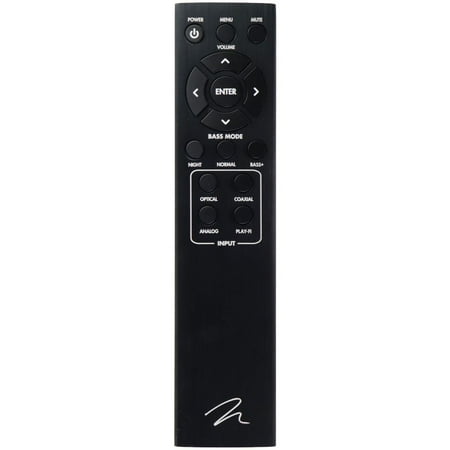 Martin Logan OEM Audio System Remote Control - Black / Aluminum Body ...