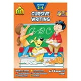 School Zone Study Book - Curriculum Workbook for Cursive Writing ...