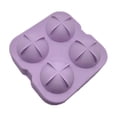 YiJuHui 4 Cavity Golf Ball Ice Cube Mold, Silicone Sphere Ice Tray for ...