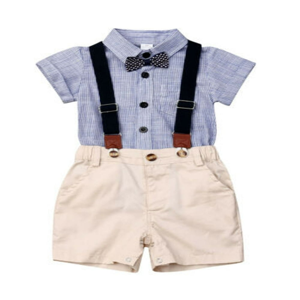Click here for Mesase Baby Boys Gentleman Outfits Suits Infant Sh... prices