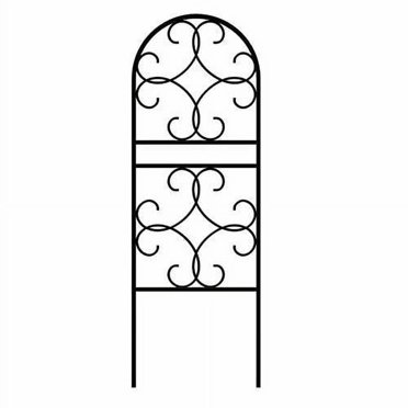 Panacea Contemporary Trellises, Black, 78"H, Pack of 5 - Walmart.com