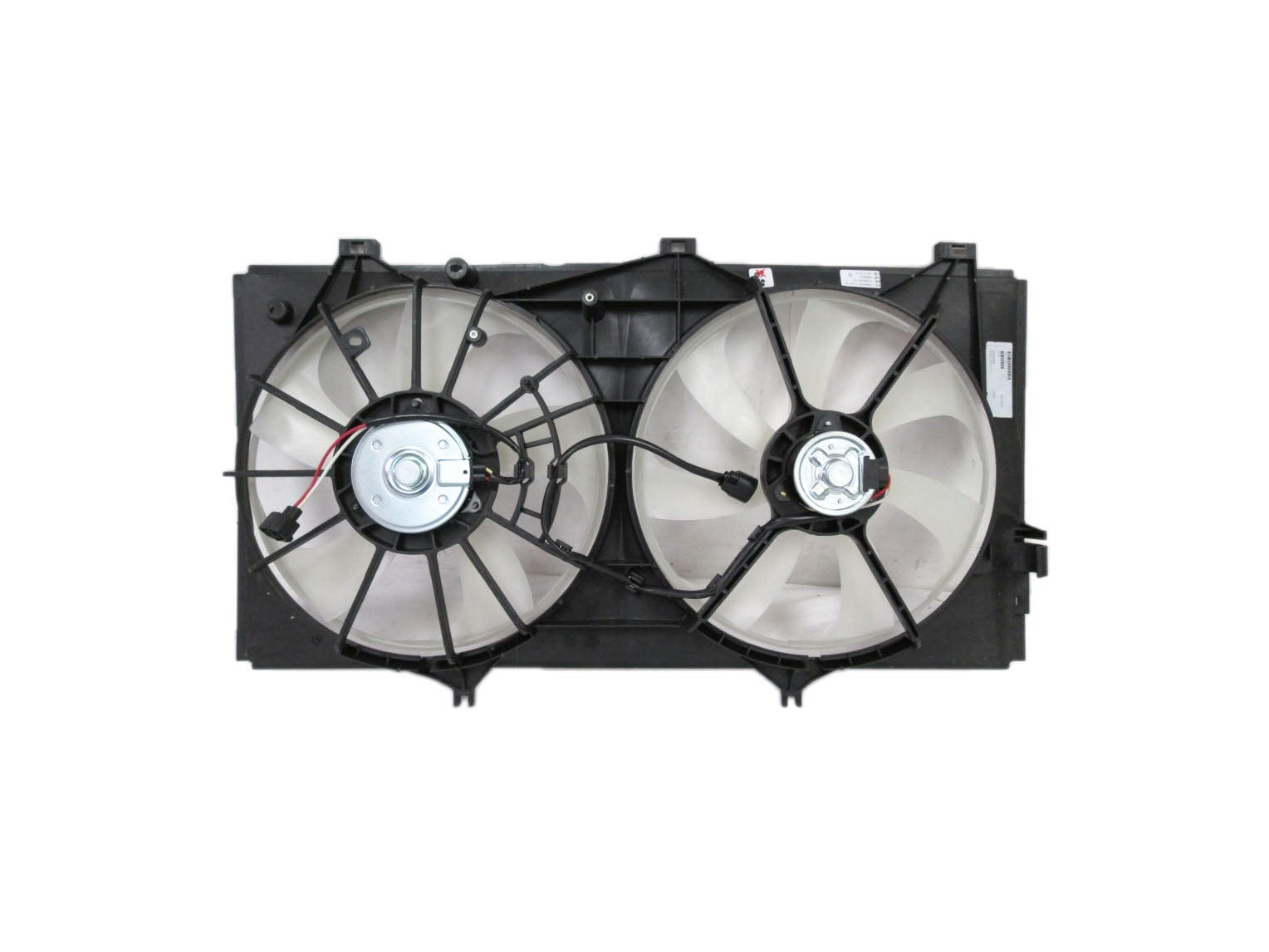 Dual Radiator and Condenser Fan Assembly - Pacific Best Inc. Fit/For ...