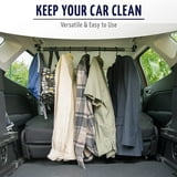 Zone Tech Expandable Car Hanger, Travel Rod for Hanging Clothes ...