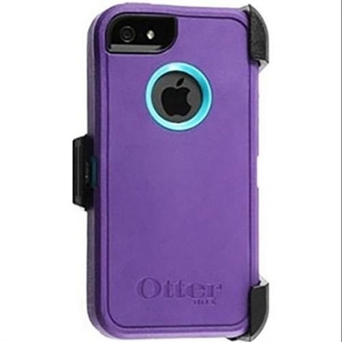 OtterBox Defender Series Case for iPhone 5 with Belt Clip - Purple ...