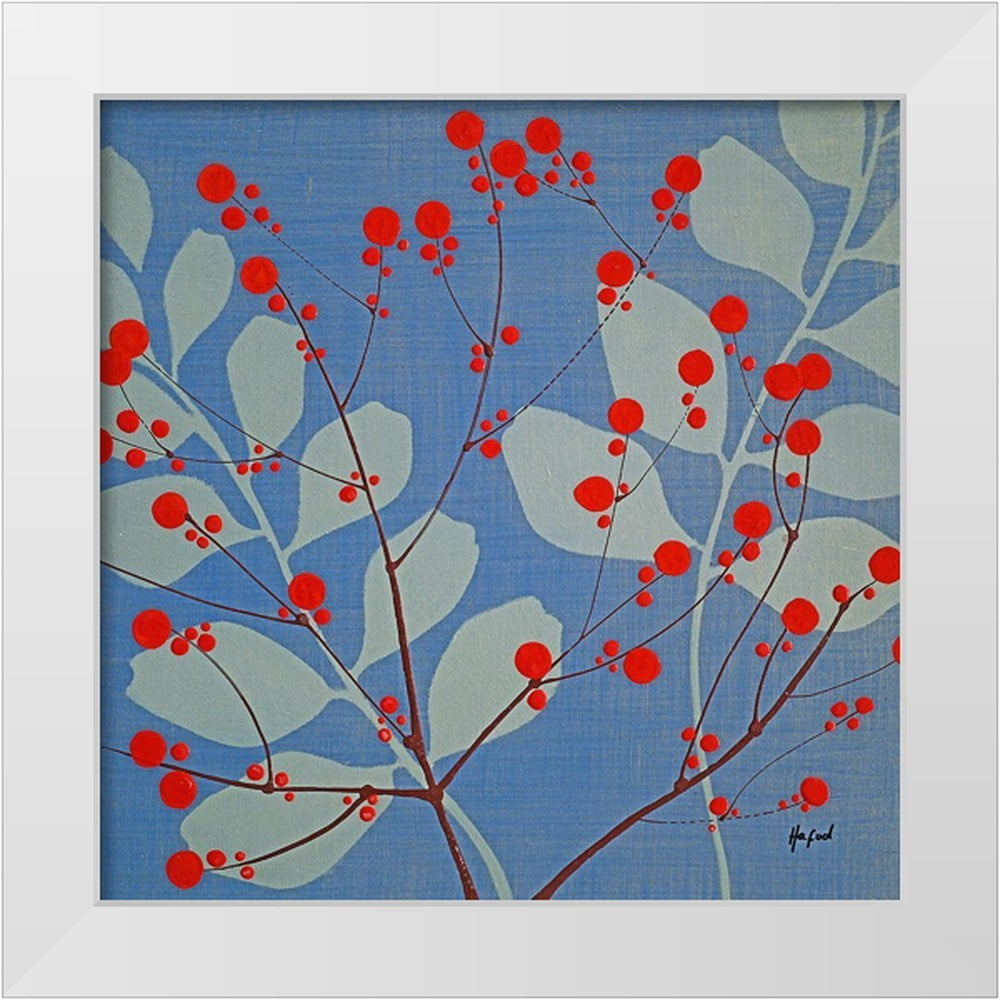 Hafod, Danielle 20x20 White Modern Wood Framed Museum Art Print Titled ...
