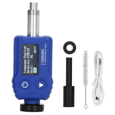 Hardness Gauge, Digital Hardness Tester Wide Range Compact 360 Degree ...