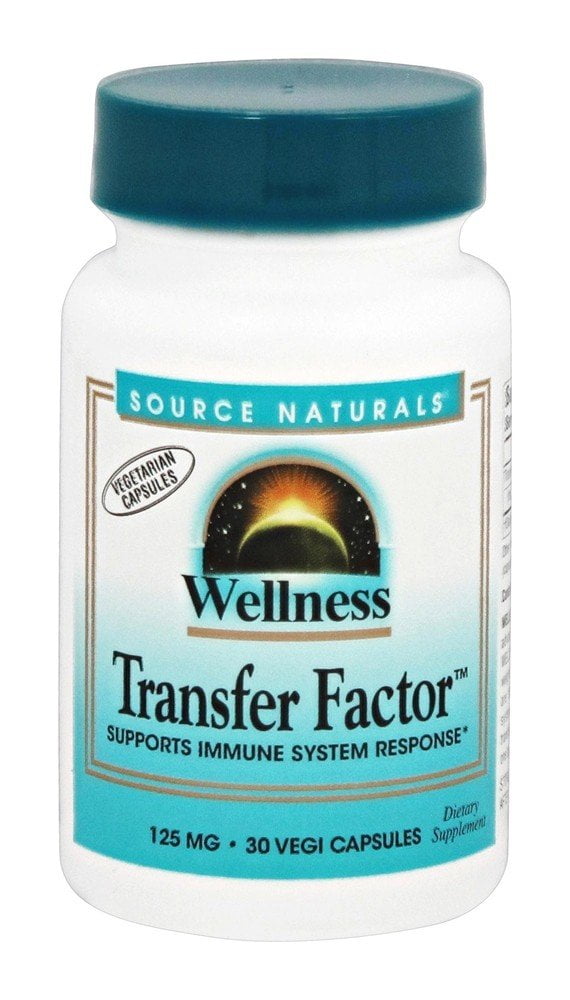 Source Naturals - Wellness Transfer Factor 125 mg. - 30 Vegetarian ...