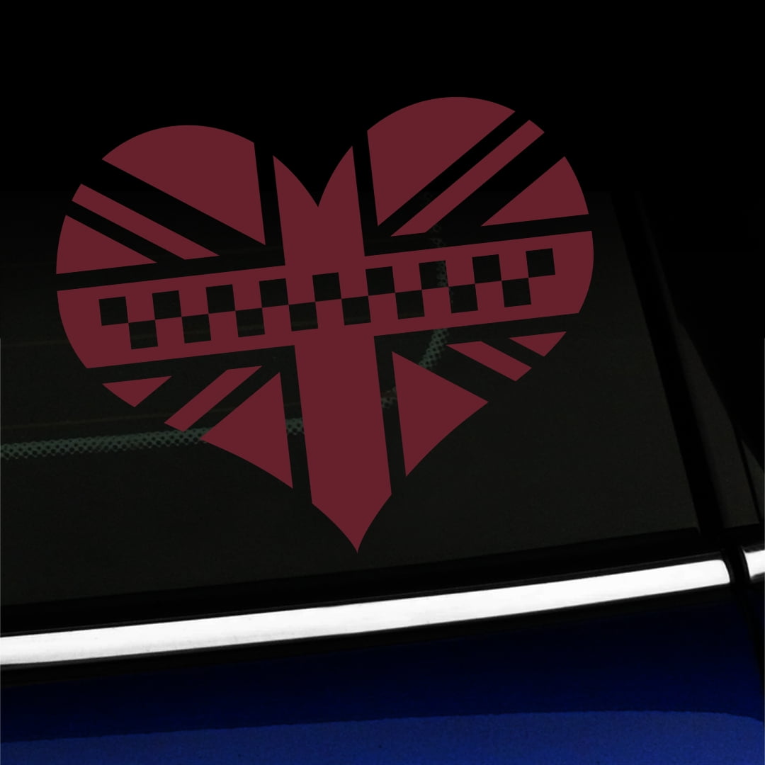 Black Jack Heart - Vinyl Decal For MINI Cooper - Choose Color ...