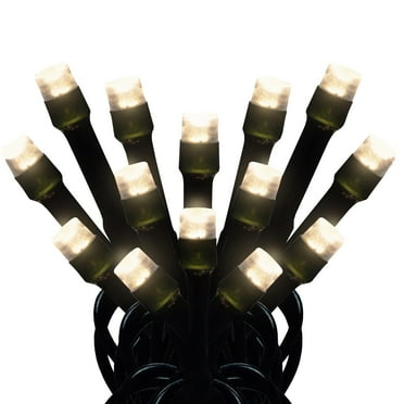 ProductWorks Indoor/Outdoor LED String Light Set with 8-Function ...