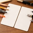 100PCS Blank Index Cards 3.5x2 inches Note Cards Cardstock Flash Cards ...