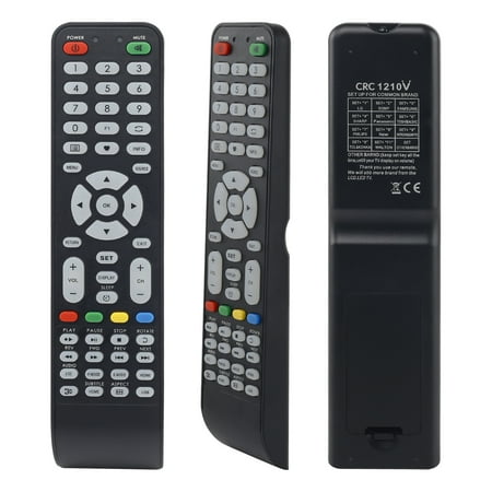 Universal TV universal remote control CRC 1210V can be set and paired ...