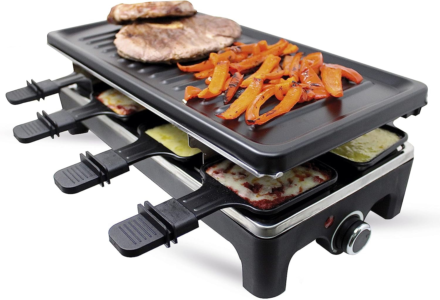 PARRILLA ELECTRICA RACLETTE ANTIADHERENTE RCA RC-47 RCA RC-47 ...