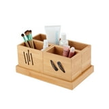 Better Homes & Gardens Bamboo Cosmetic Toiletry Organizer Set with ...