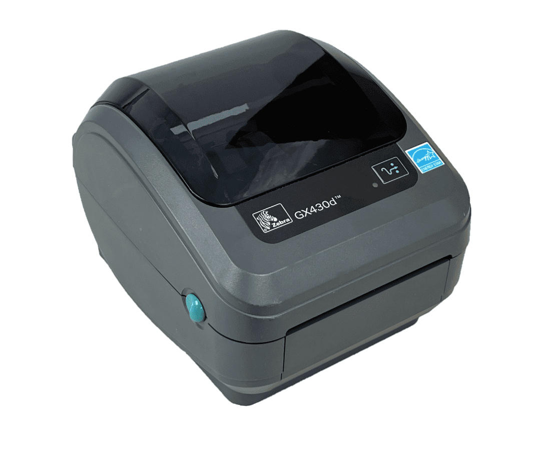 Zebra GX430d Direct Thermal Monochrome Desktop Label Printer - W/ Power ...
