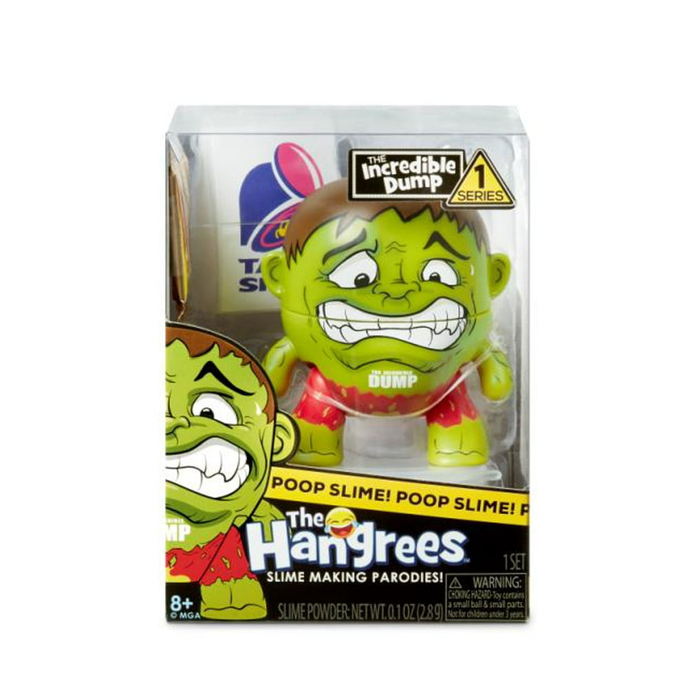 The Hangrees The Incredible Dump Collectible Parody Figure with Slime ...