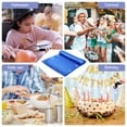 Table Cloth Table Runner for Party Blue Table Runner Birthday Table ...