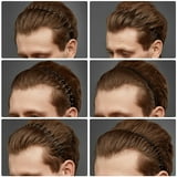 TSV 6Pcs Metal Hair Bands, Wavy Spring Headbands for Men, Elastic Hair ...