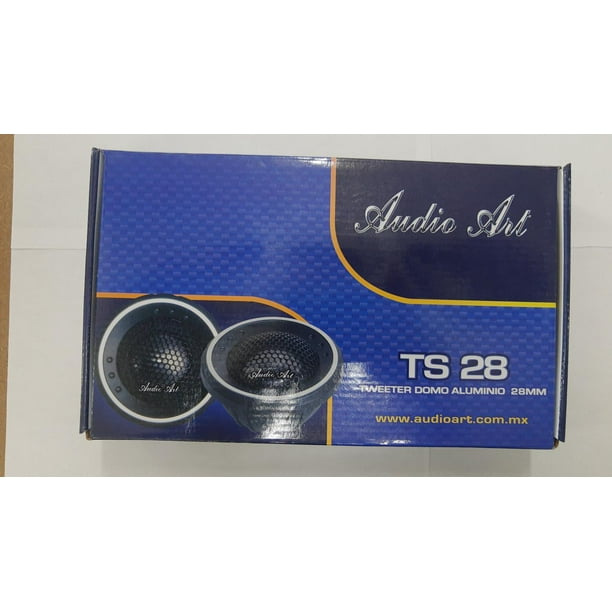 Tweeters de Domo de Aluminio con Crossovers Audio Art TS 28 90 Watts 28 mm 4 Ohms 55 Watts RMS ...