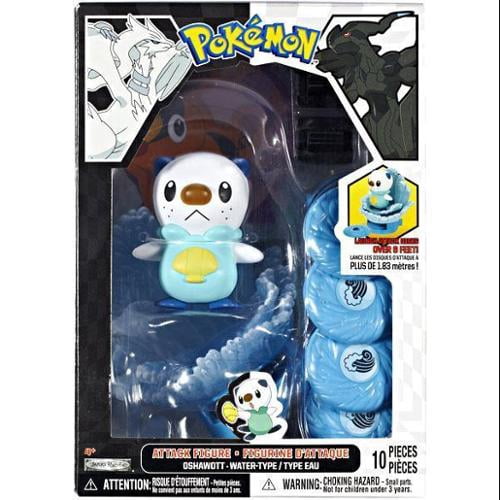 Pokemon Black & White Series 1 Attack Oshawott Figure - Walmart.com