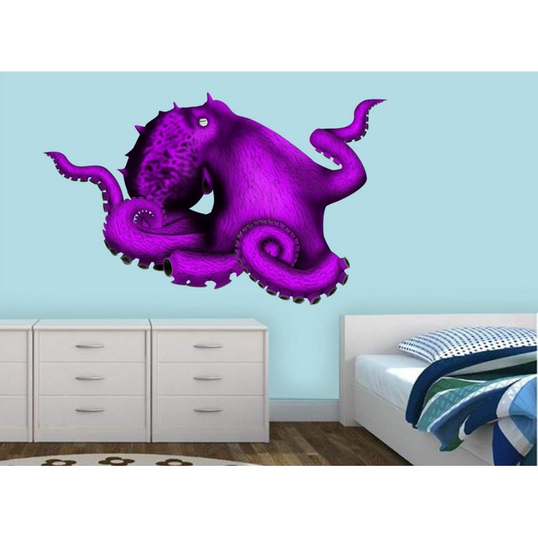 Octopus Tentacles Wall Decal High Resolution Photographs EWDesigns