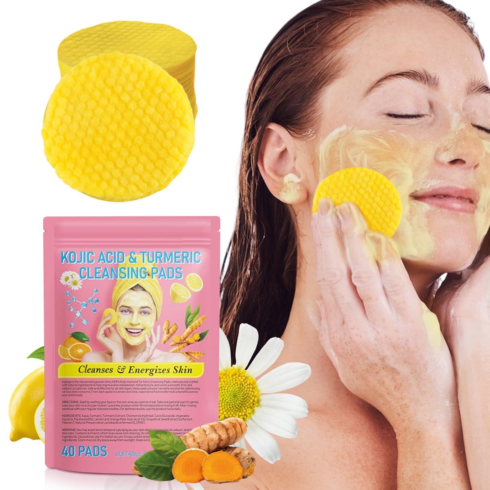 Click here for Foraging Dimple Turmeric Pads Infused Foaming Exfo... prices